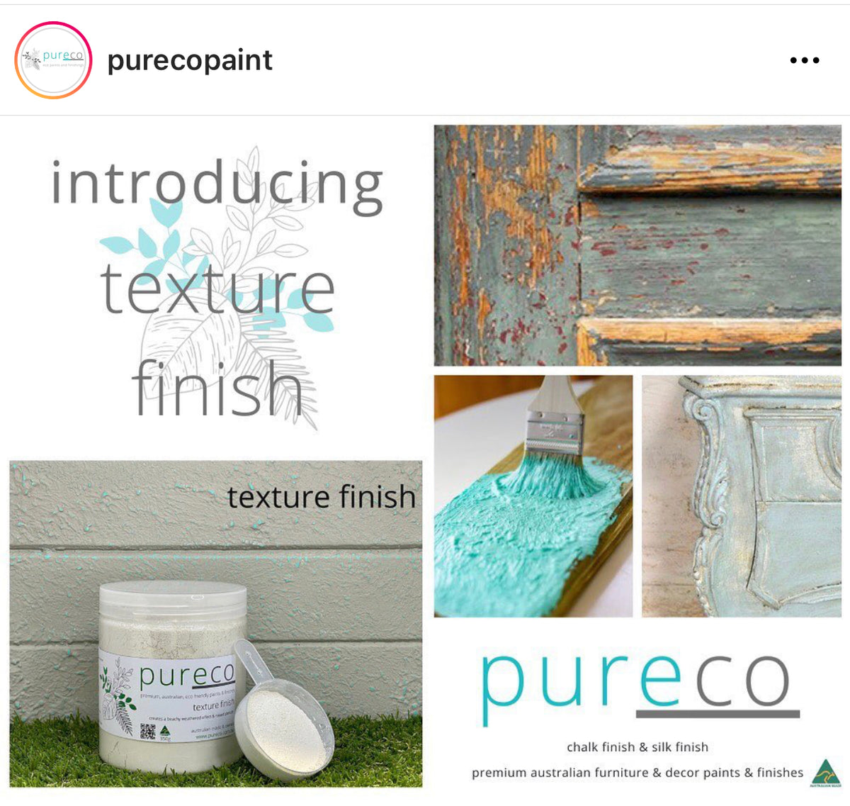 Pureco texture finish – The KaikaiTree
